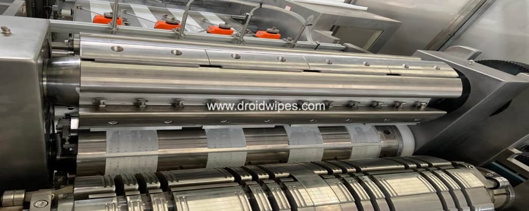 UT-FL4 Cross Fold Wet Wipes Machine for Mini Wipes Pack