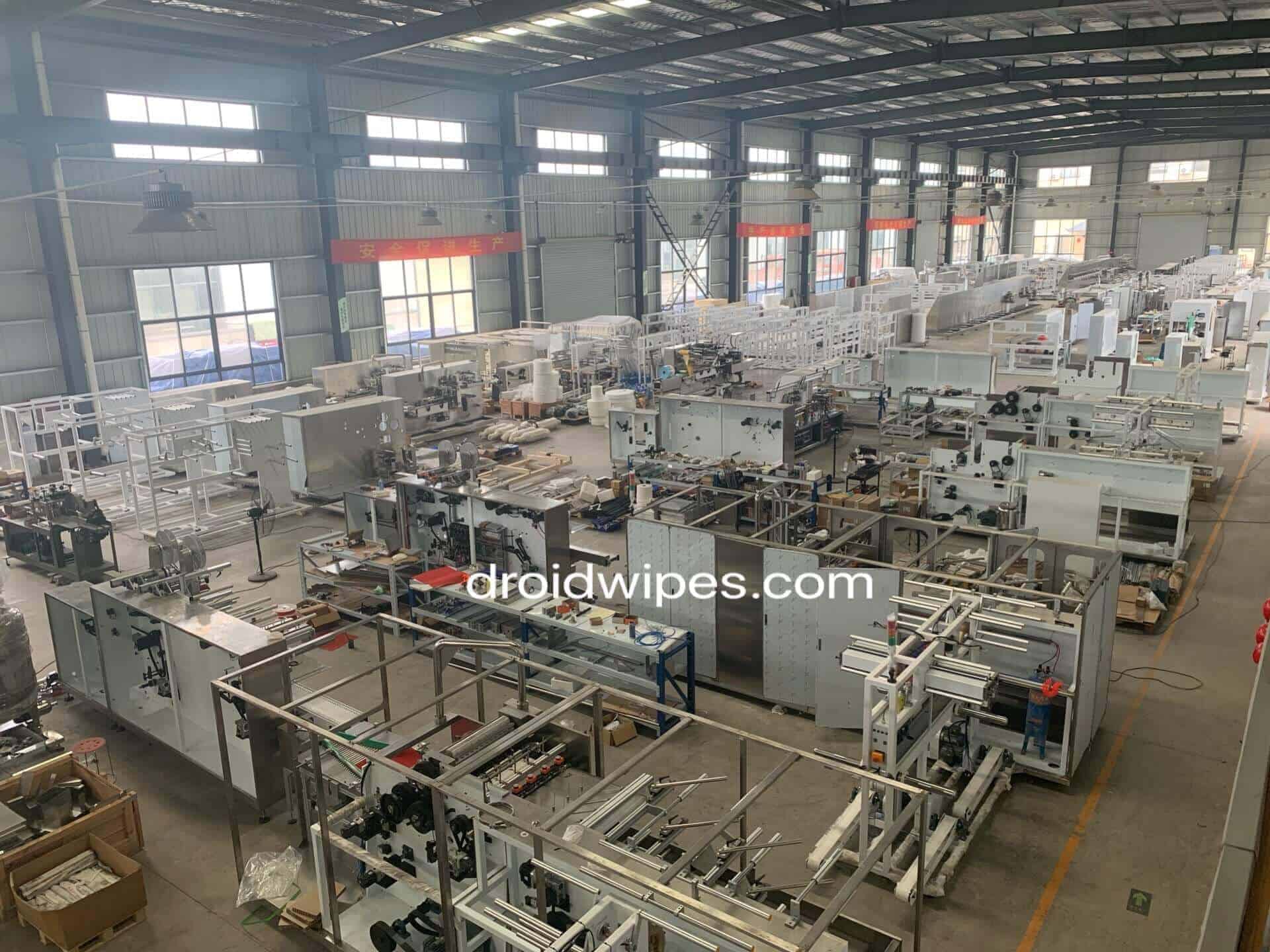 About DROID- Leading Wet Wipes Machinery Manufacturer