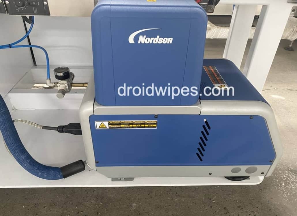 Robotic Wet Wipes Lid Applicator / Wet Capping Machine